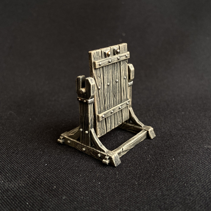 3D Printable Siege shields and a gabion (Medieval Artillery) by Tiny ...