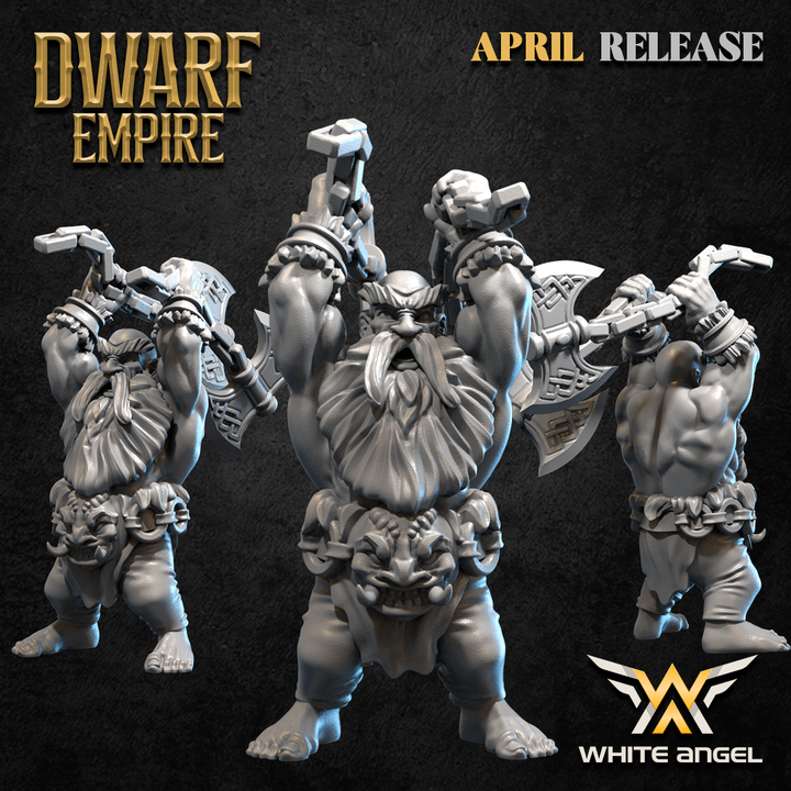 3D Printable EXTRA PACK - DWARF EMPIRE (APRIL 2024 RELEASE) by WHITE ...