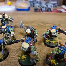 3D Printable Orc Trackers Squad by Puppetswar Miniatures