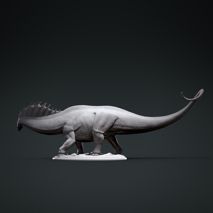 3D Printable Amargasaurus 1 by clynche art