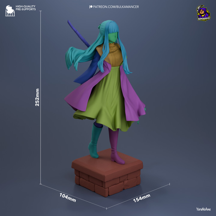 3D Printable Mage Apprentice | 252mm by Bulkamancer Sculpts