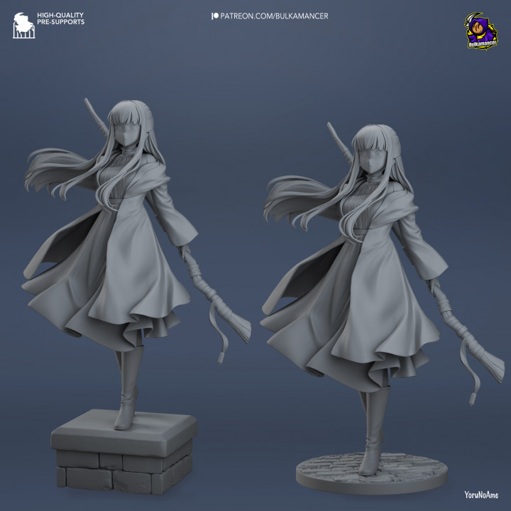 3D Printable Mage Apprentice | 252mm by Bulkamancer Sculpts