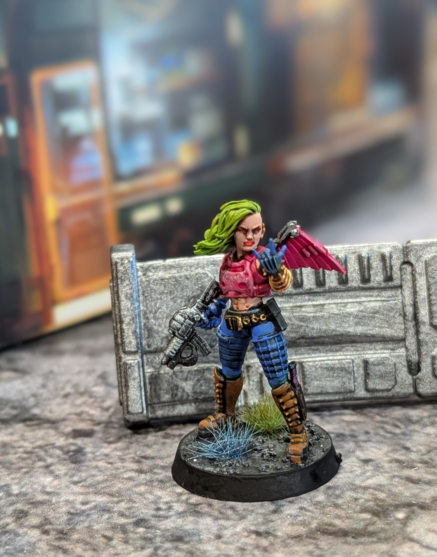 3D Printable Cyber Forge - April 2024 Release by Titan Forge Miniatures