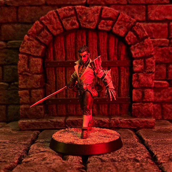 3D Print of Drake Riftwalker (Raid at the Temple of Ifrit) by DW-Mini ...