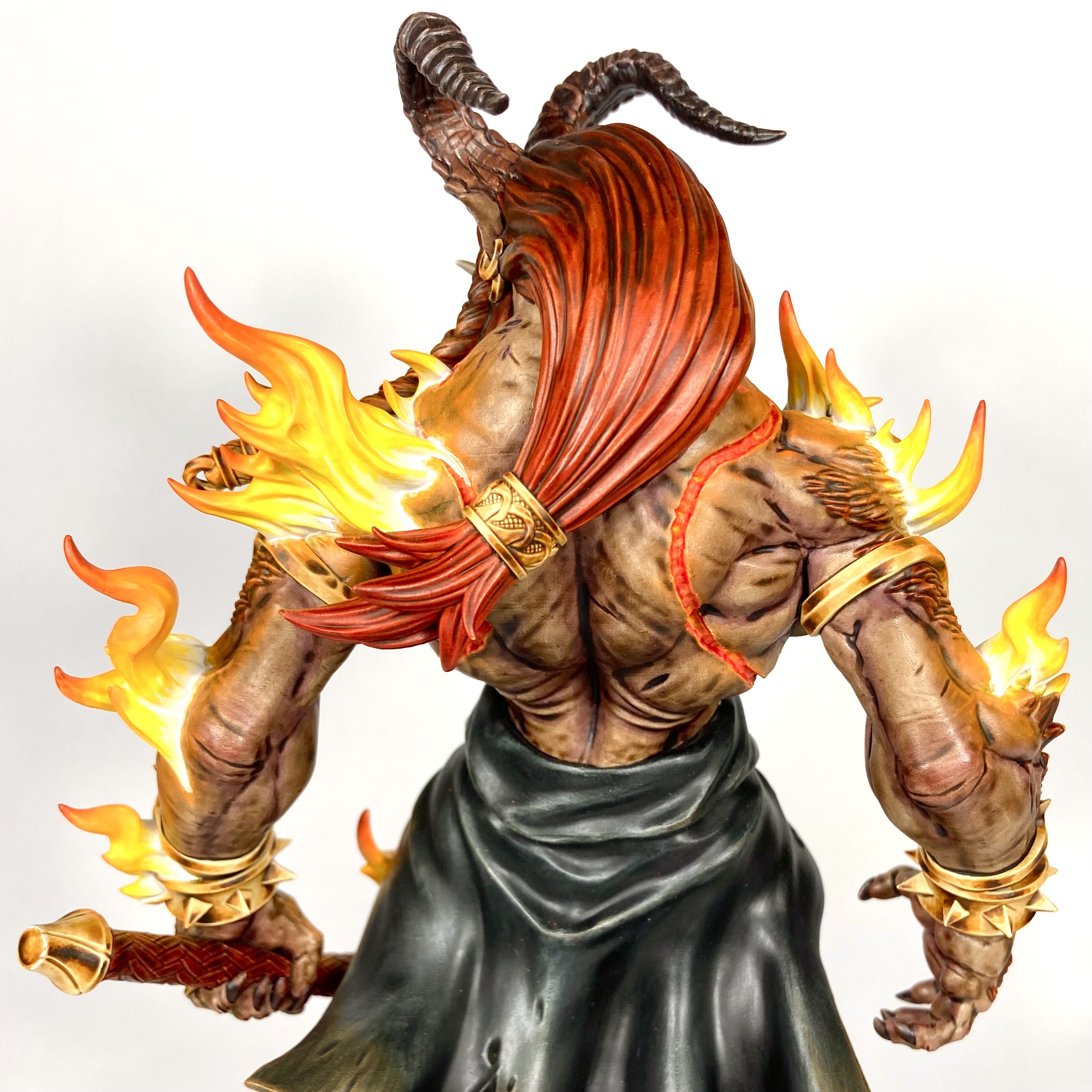 3D Printable Ifrit – The Monarch of Flames (Raid at the Temple of Ifrit) by Artisan Guild