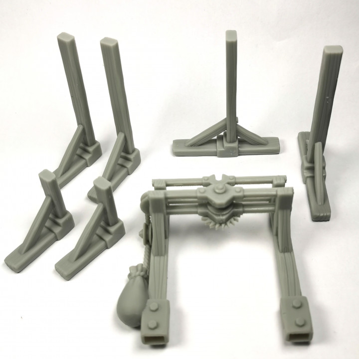 3D Printable Clockwork Axe Mechanism, Traps & Training Device by The ...