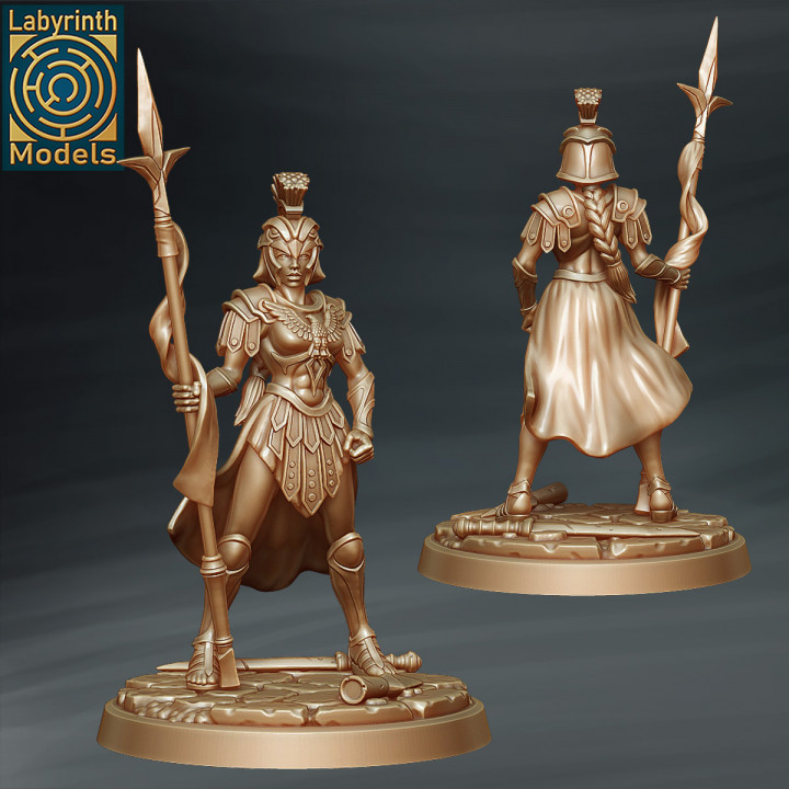 3D Printable Imperatrix Guard - 32mm scale by Labyrinth Models