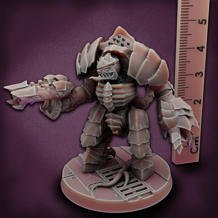 3D Printable Apex Swarm Cyclone Replicants by Traktor Miniatures