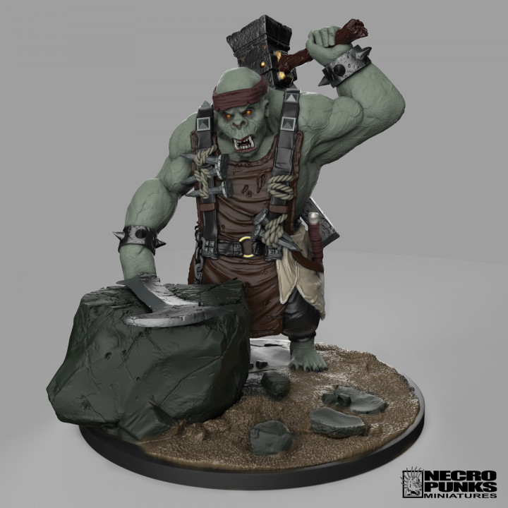 3D Printable Orc Workers - Orc Stronghold - BUNDLE#15 by Necropunks ...