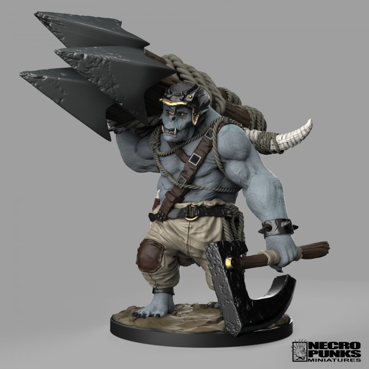3D Printable Orc Workers - Orc Stronghold - BUNDLE#15 by Necropunks ...