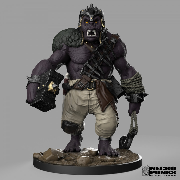 3D Printable Orc Workers - Orc Stronghold - BUNDLE#15 by Necropunks ...