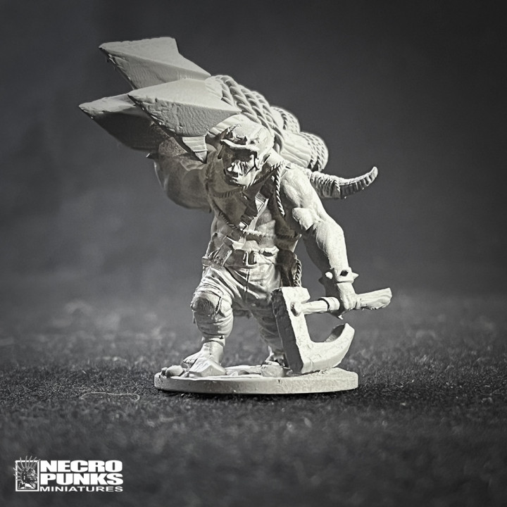 3D Printable Orc Workers - Orc Stronghold - BUNDLE#15 by Necropunks ...