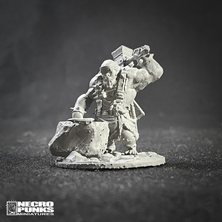3D Printable Orc Workers - Orc Stronghold - BUNDLE#15 by Necropunks ...