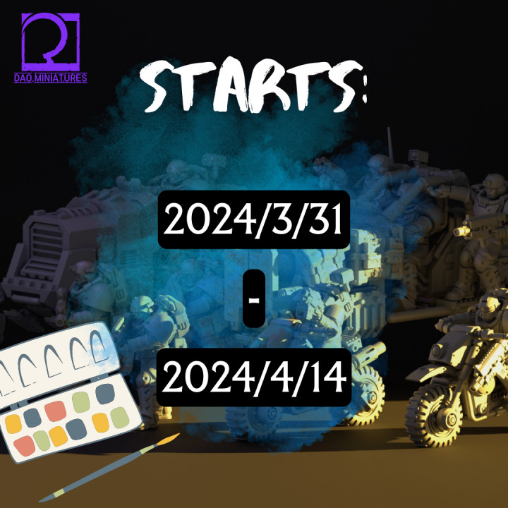 3D Printable Scout Ranger Painting Sample by DAOMiniatures