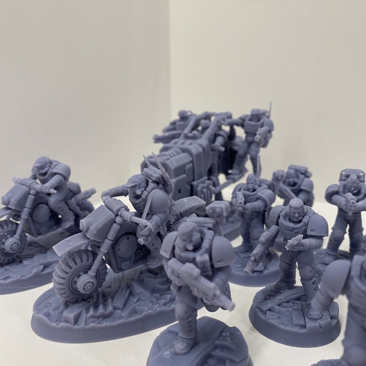 3D Printable Scout Ranger Painting Sample by DAOMiniatures