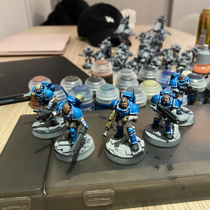 3D Printable Scout Ranger Painting Sample by DAOMiniatures