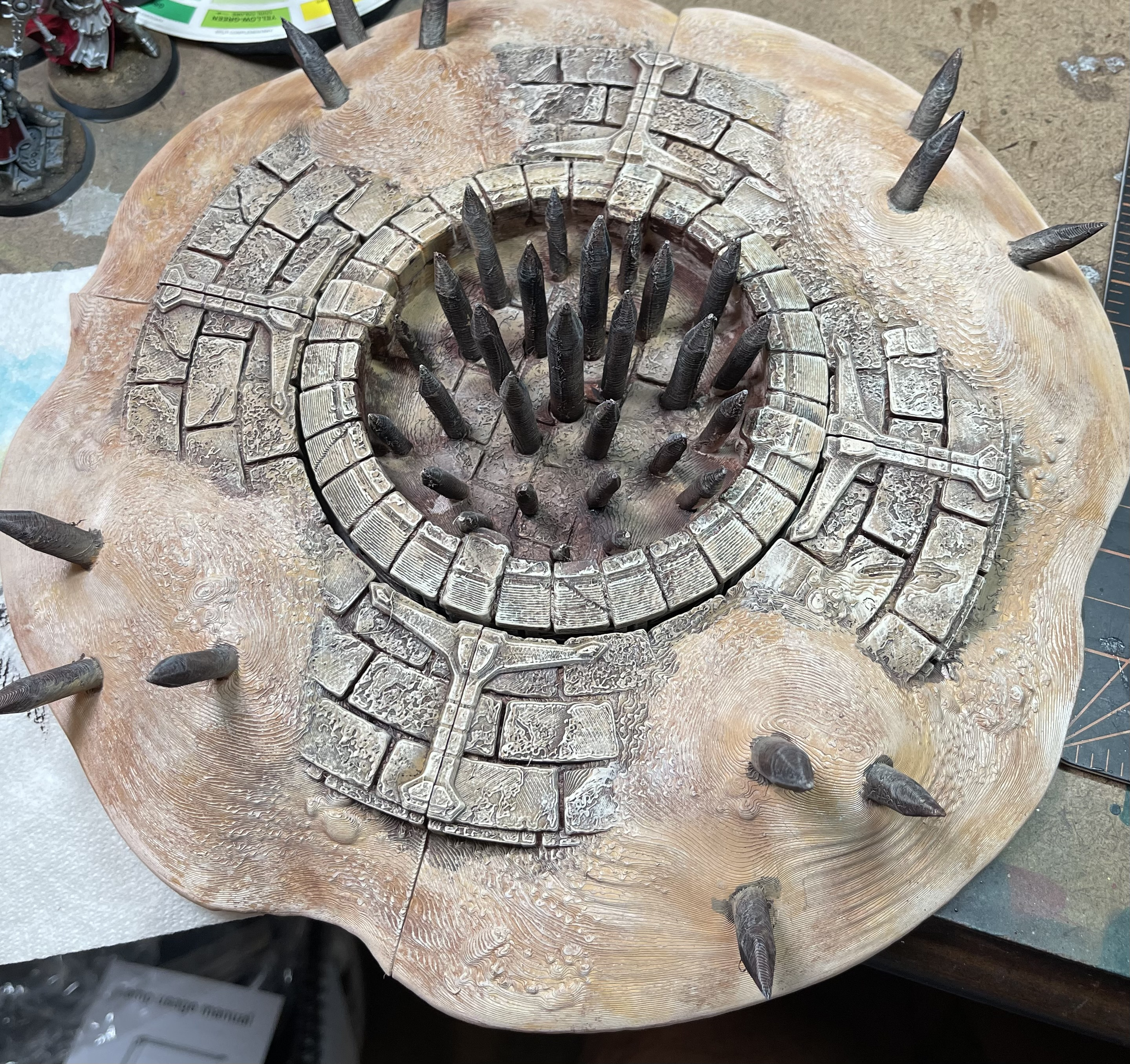 3D Printable Arena Terrain Set - Crucible Traps & Spikes by DM Stash