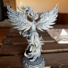 3D Printable Phoenix Sun Elf Ranger - Sairena by DM Stash