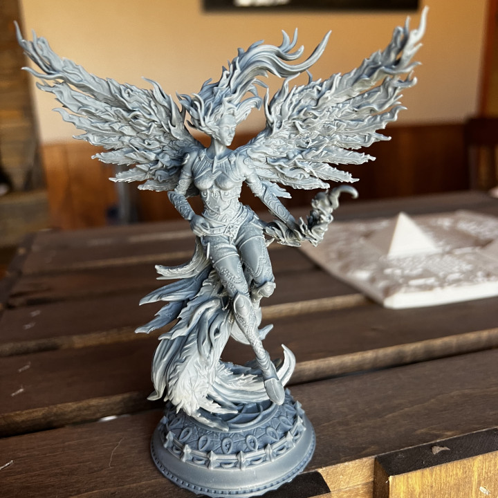 3D Print of Phoenix Sun Elf Ranger - Sairena by justin52