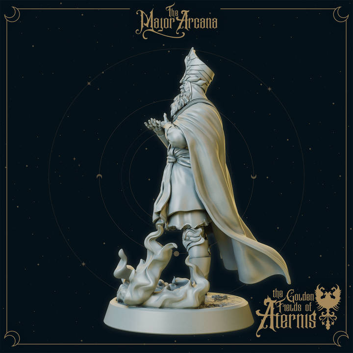 3D Printable Fire Priest of Aternis - Human Cleric, Warlock by The ...