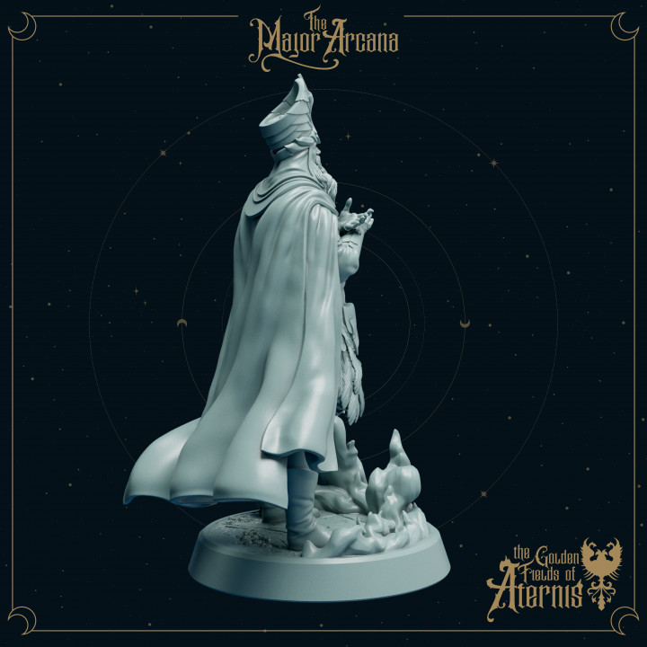 3D Printable Fire Priest of Aternis - Human Cleric, Warlock by The ...