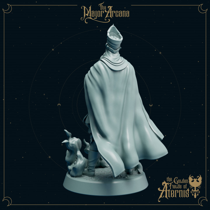 3D Printable Fire Priest of Aternis - Human Cleric, Warlock by The ...