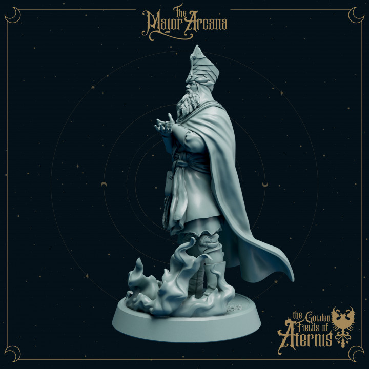 3D Printable Fire Priest of Aternis - Human Cleric, Warlock by The ...