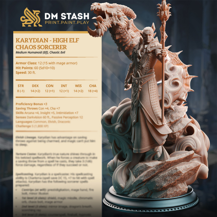 3D Printable DM Stash Apr '24 5E Campaign - Blood for the Gods by DM Stash