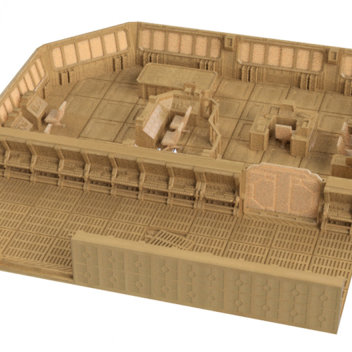 3D Printable AGDITC Aliens Operations Part 1 by Mark