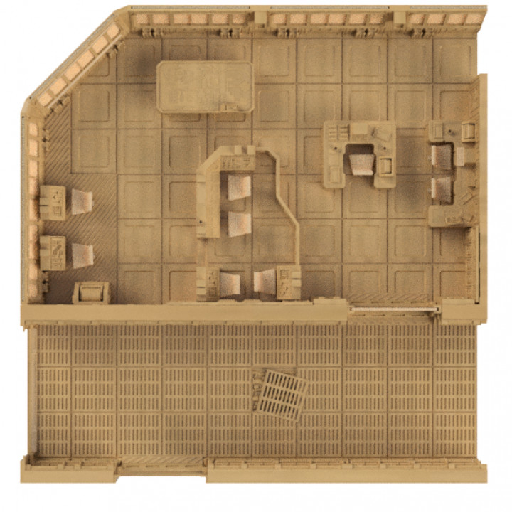 3D Printable AGDITC Aliens Operations Part 1 by Mark