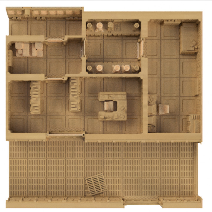 3D Printable AGDITC Aliens Operations Part 2 by Mark