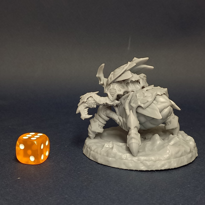 3D Printable Crypt Lord - 32mm scale pre-supported miniature by SCULPTOONER
