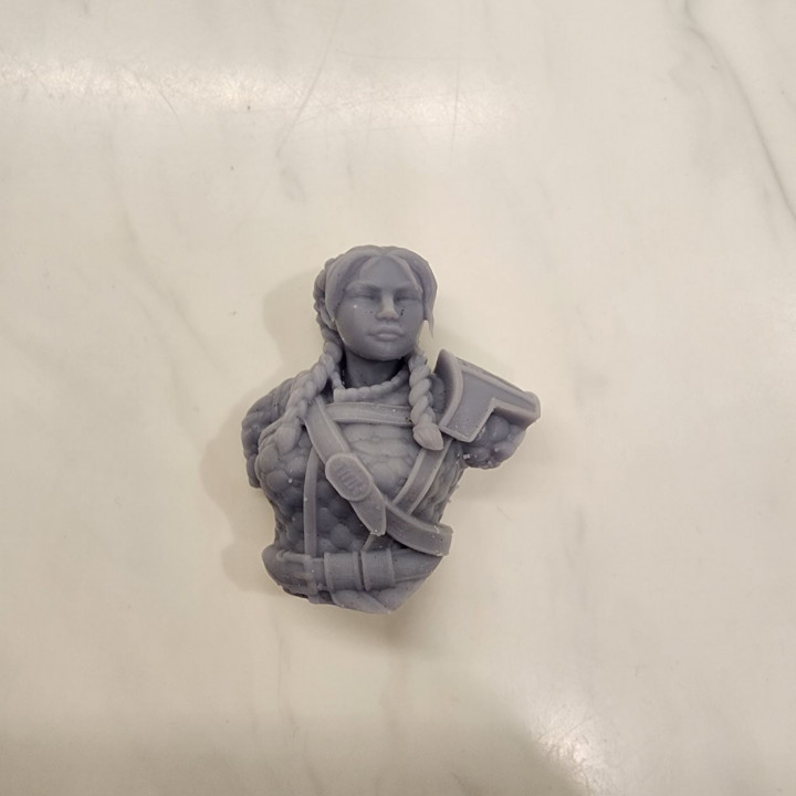 3D Printable Dwarf Chef Bust by Marzbar-the-Creator