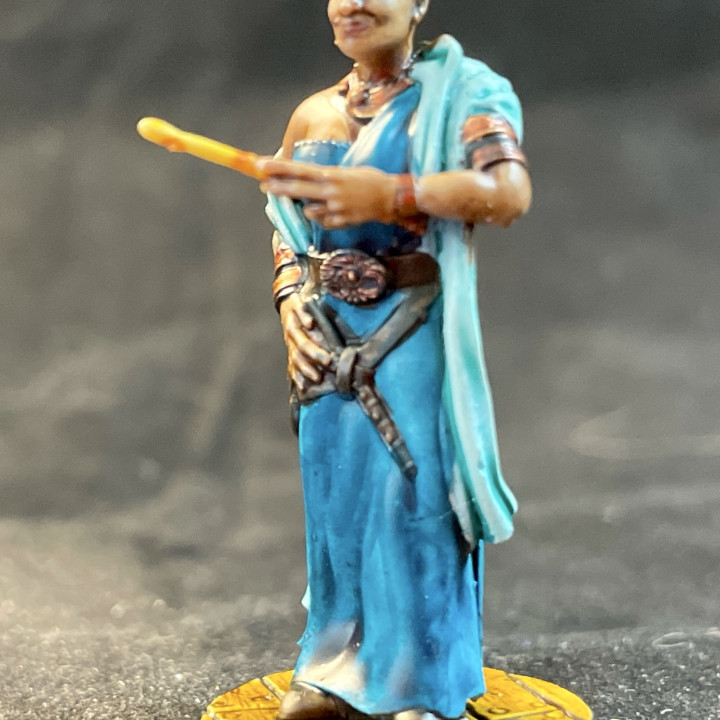 3D Printable Aundrea Aernyld from Gooey Cube(tm) by Harry's 3d Sculpting