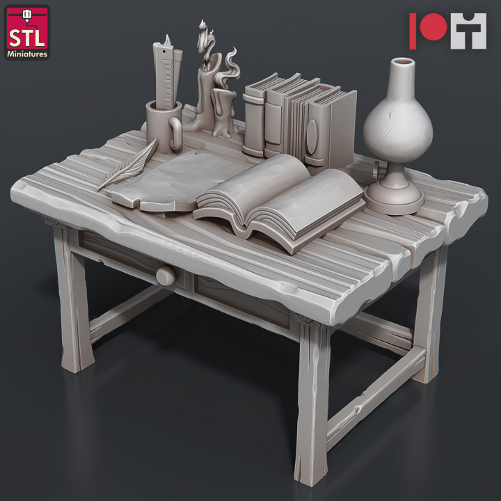 3D Printable Orphanage Set by STL Miniatures