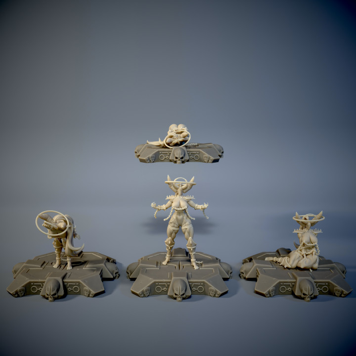 3D Printable Lusmon Chained Demon by Mad's Minis