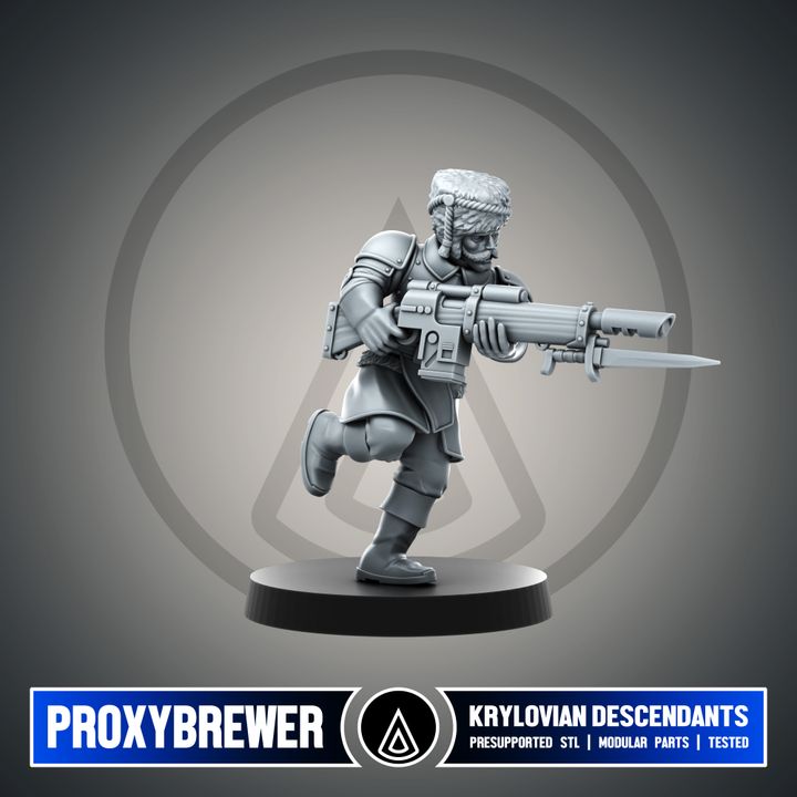 3D Printable Krylovian Descendants by ProxyBrewer