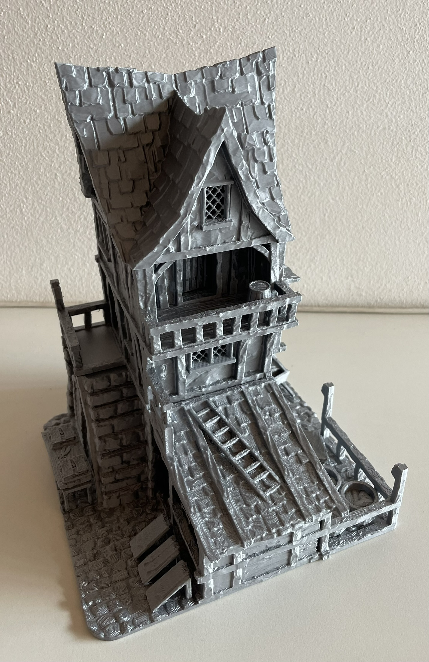 3D Printable Medieval Cobbler House - Tabletop Terrain - 28 MM by MiniatureLand