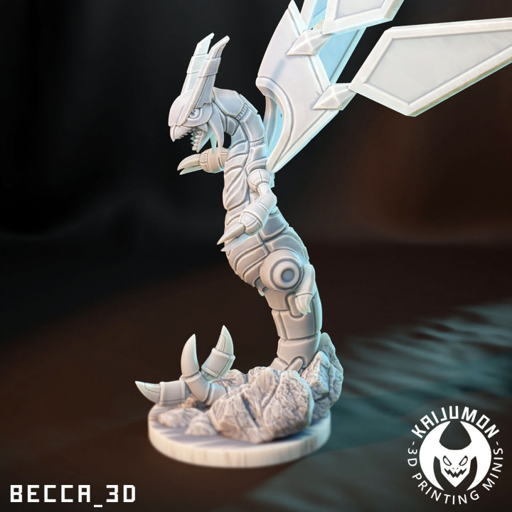 3D Printable Jetdragon by Kaijumon