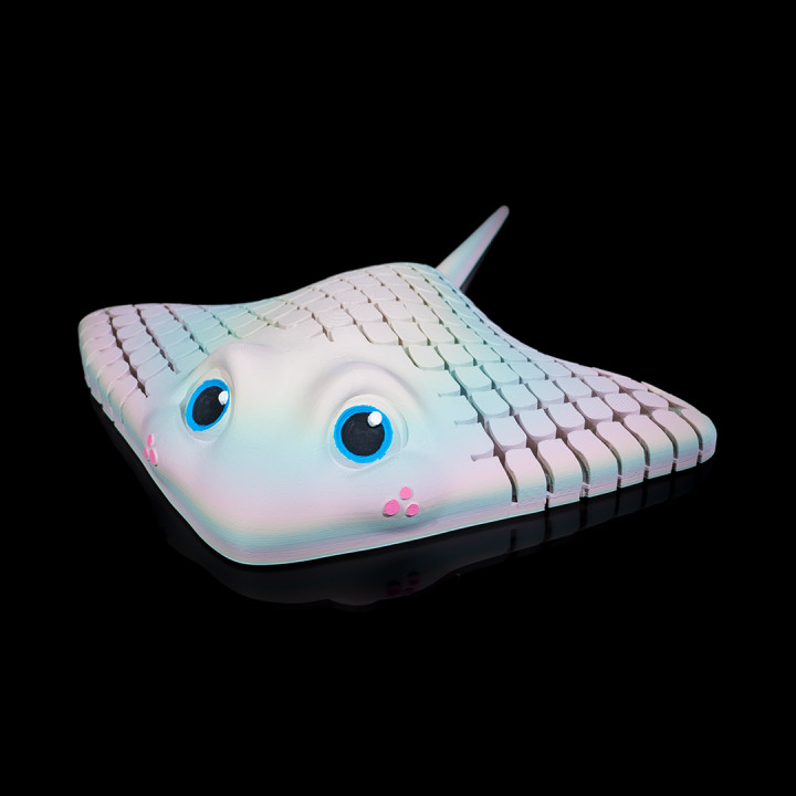 3D Printable Ray, the Manta Ray by Stlflix