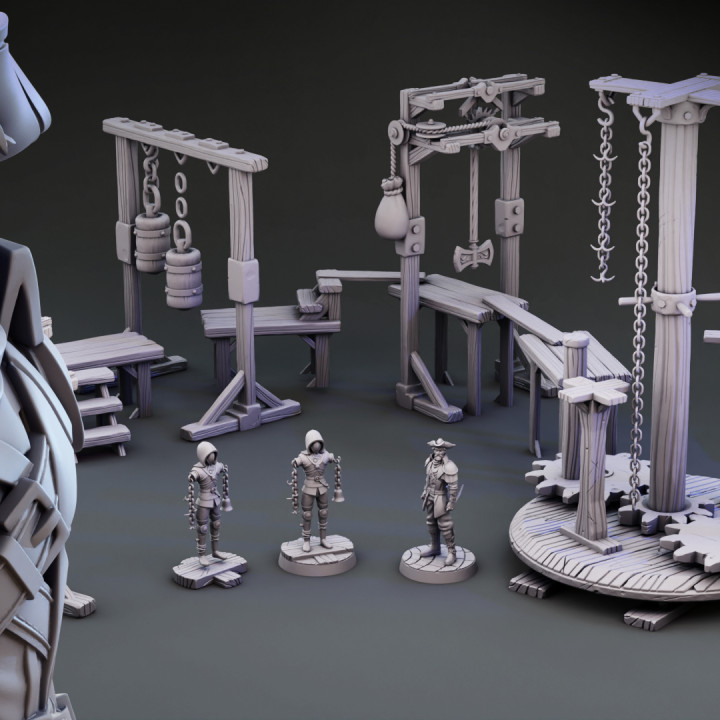 3D Printable April Tribes Set | Gentleman Bandit Hideout | Rougue ...
