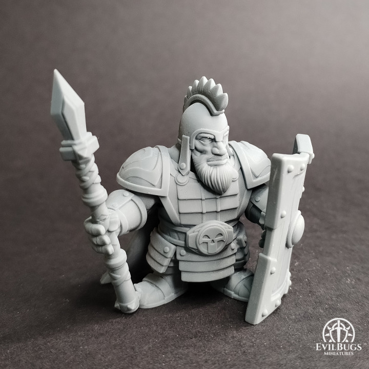 3D Print of Rodrig Battlebeard by EvilBugs