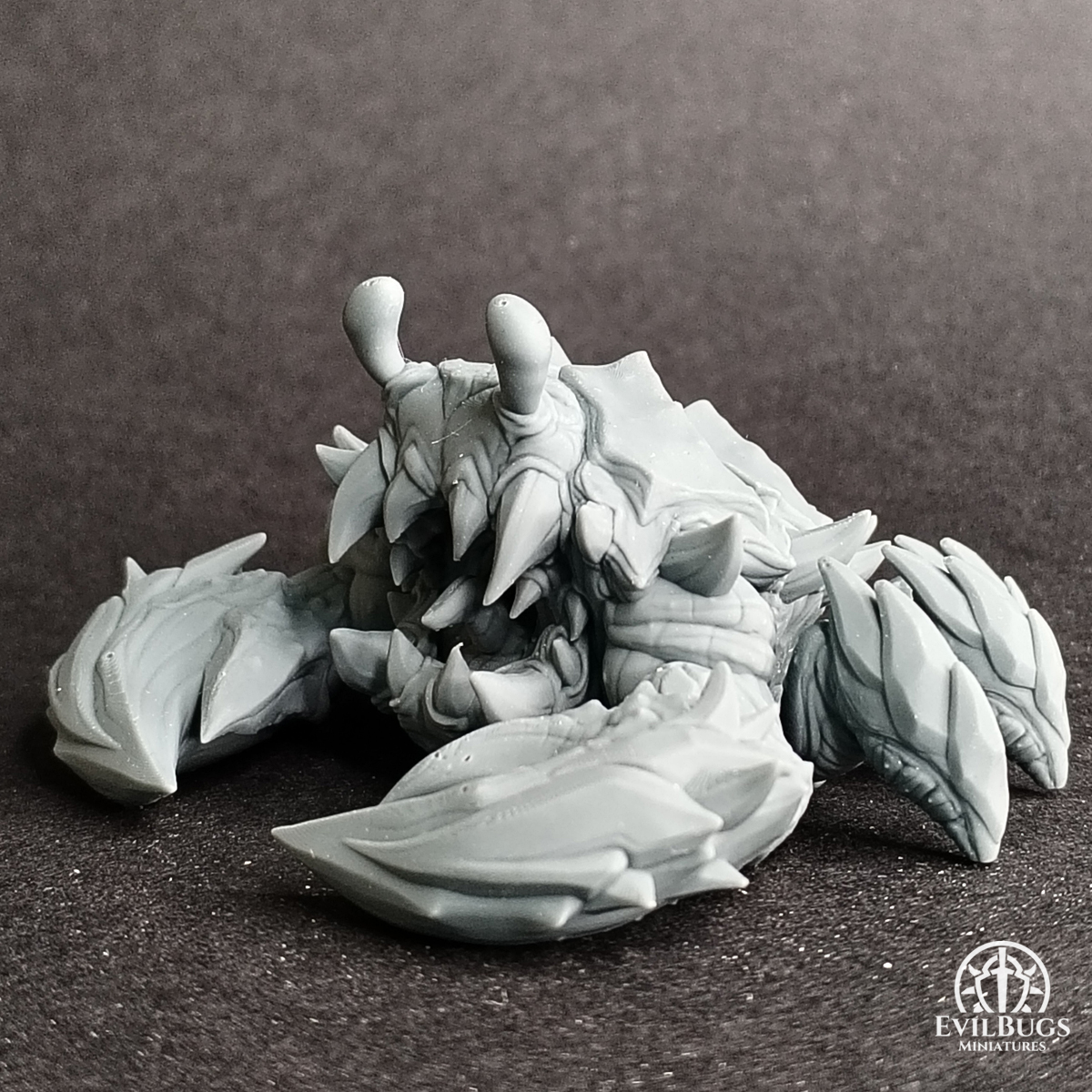 3D Printable Crab Terrifying Overlord by EvilBugs