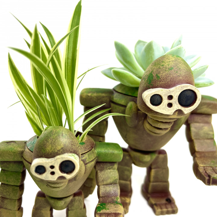 3D Printable Forest Guardian Golem by Custom Miniature Maker