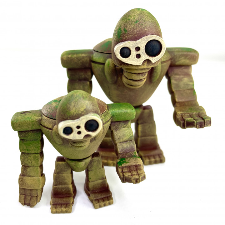 3D Printable Forest Guardian Golem by Custom Miniature Maker