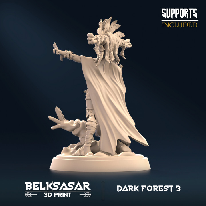 3D Printable Forest Mistcaller A All Variants by belksasar 3dprint