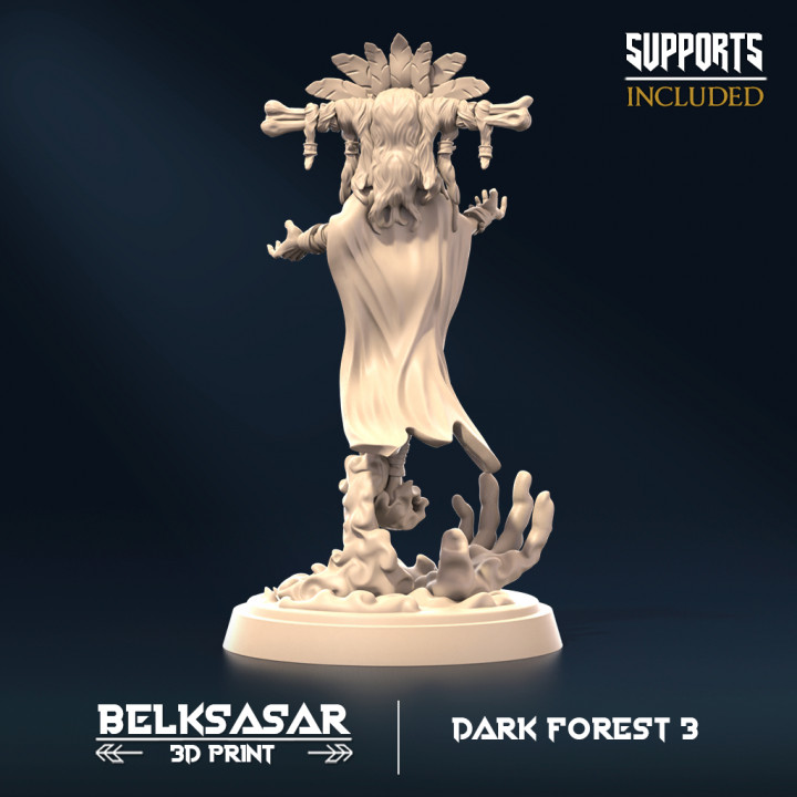 3D Printable Forest Mistcaller C by Belksasar