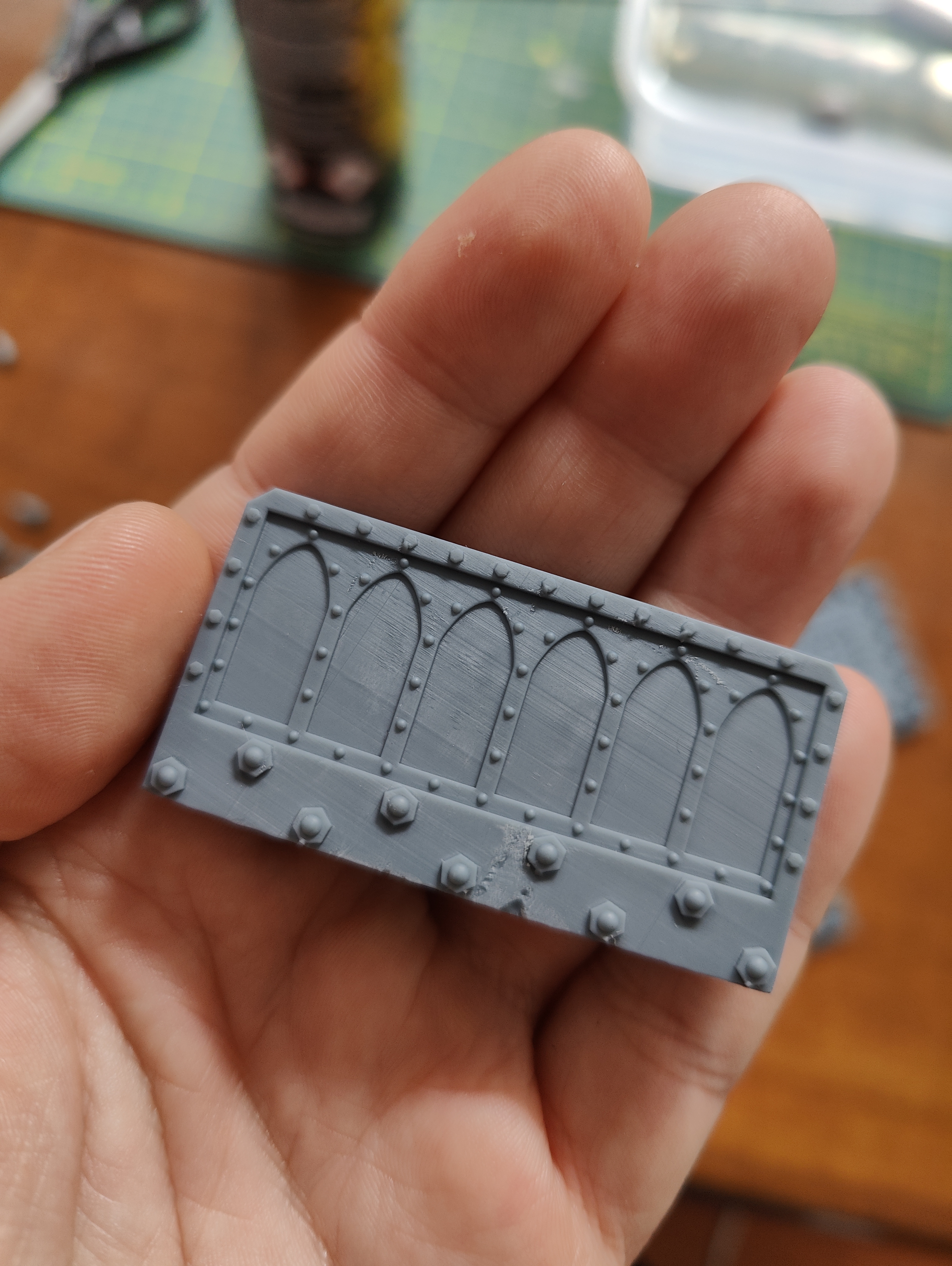 3D Printable Modular Industrial Walkway - Grimdark Industrial by Fabricator's Lair