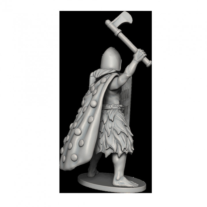 3D Printable Sumerian Axemen by Wargames Atlantic