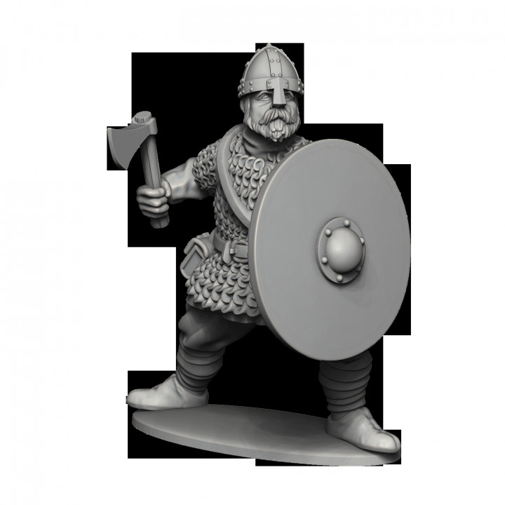 3D Printable Viking Armored Infantry by Wargames Atlantic